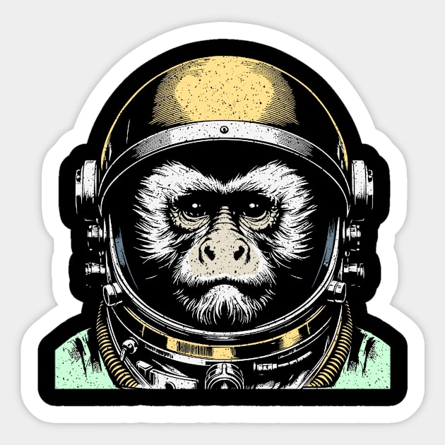 Captain Capuchin Head Shot - Capuchin Halloween - Sticker | TeePublic