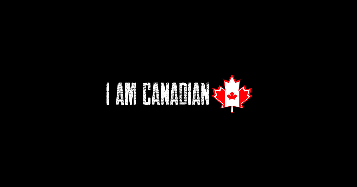 Canadian Canadian Sticker Teepublic