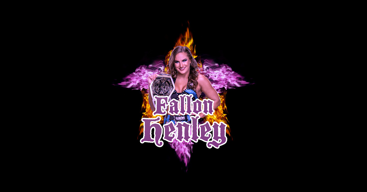 Fallon Henley // WWE FansArt - Fallon Henley - Sticker | TeePublic