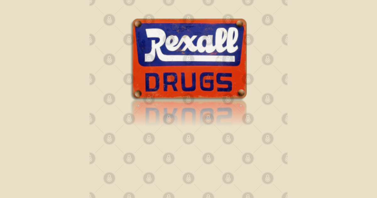 Rexall Drugs Sign - Pharmacy - T-Shirt | TeePublic