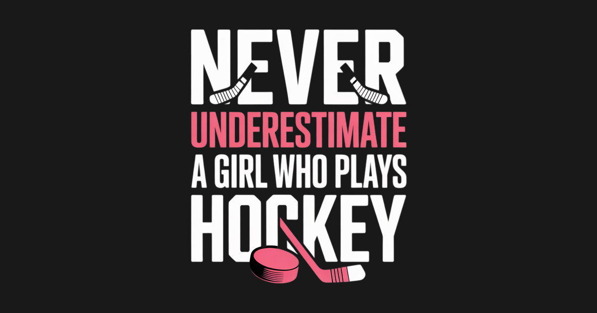Funny Hockey Art for Girls Women Field Hockey Player Sport - Hockey - T ...