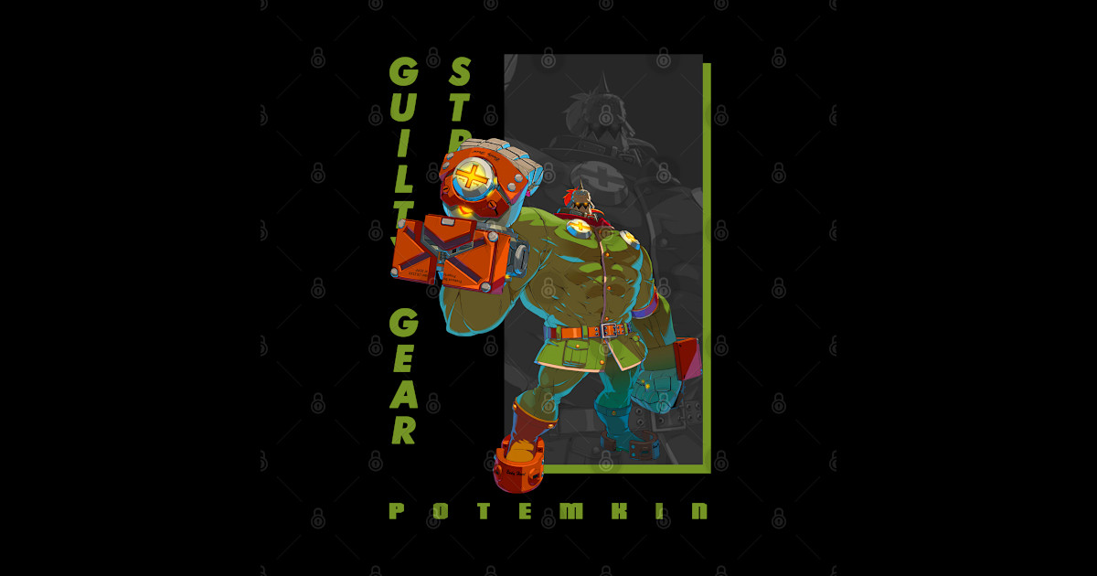 Potemkin | Guilty Gear - Guilty Gear - Sticker | TeePublic