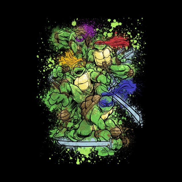 Cowabunga! - Ninja Turtles - Pin | TeePublic