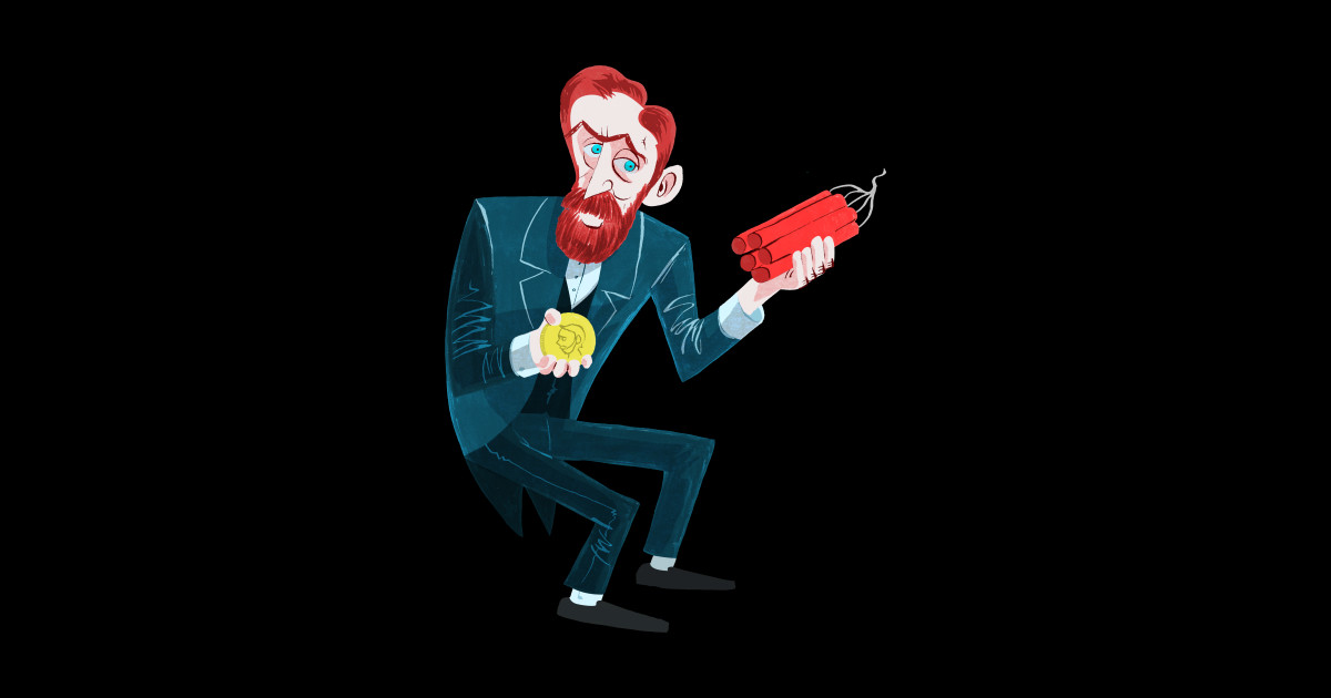 Alfred Nobel - Nobel Prize - Sticker | TeePublic