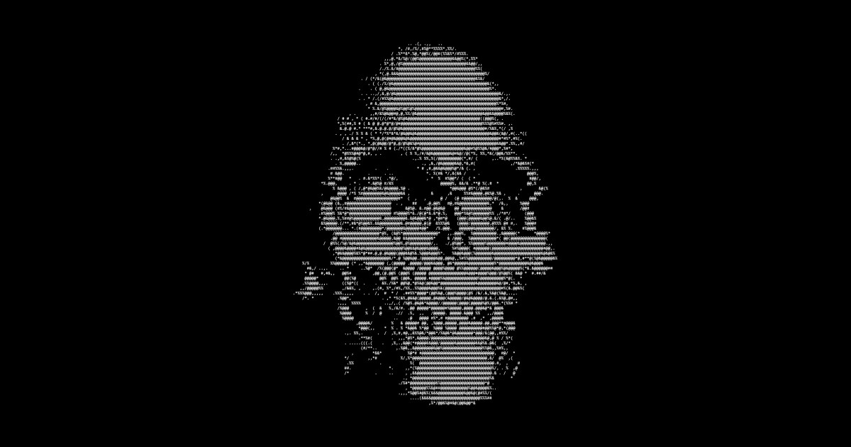 ASCII Skull - Skull - Sticker | TeePublic