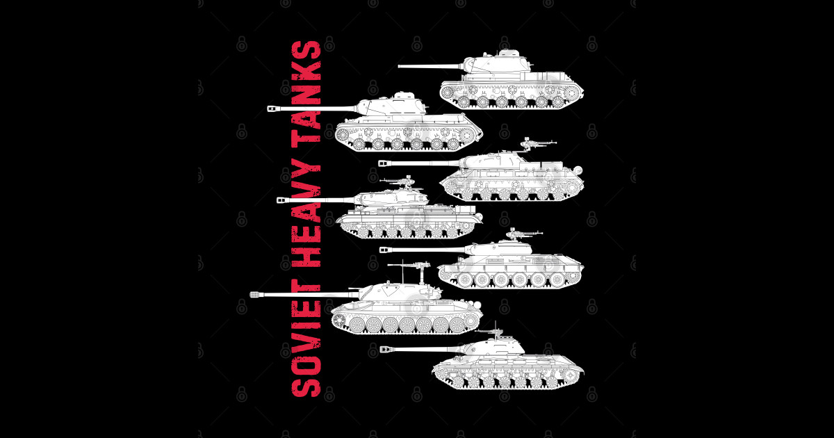 Soviet heavy tanks (Joseph Stalin Family of tanks) - Tanks - Posters ...