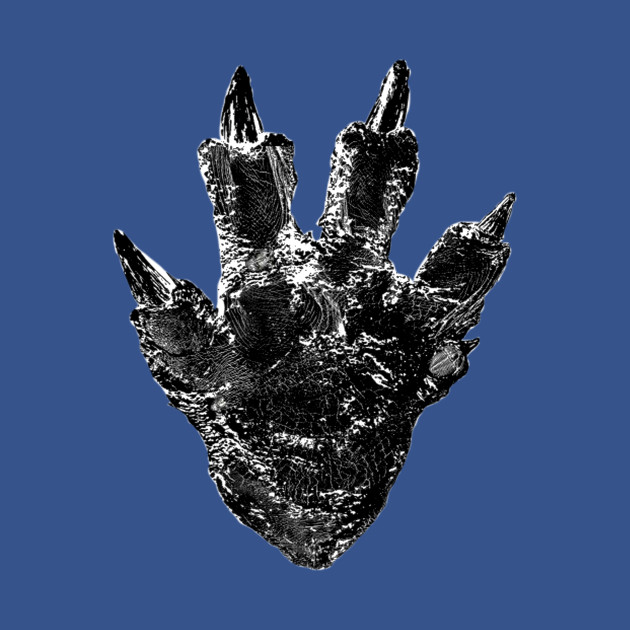 Godzilla Footprint - Godzilla - Tapestry | TeePublic