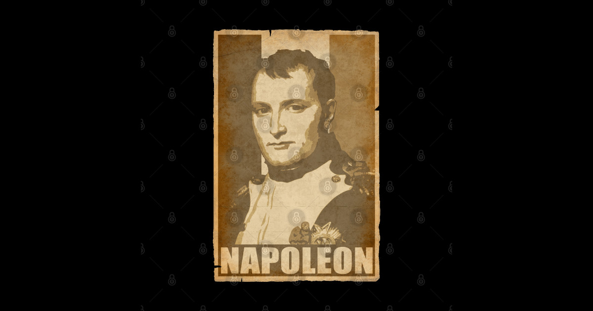 Napoleon Propaganda Poster Pop Art - Napoleon - Sticker | TeePublic