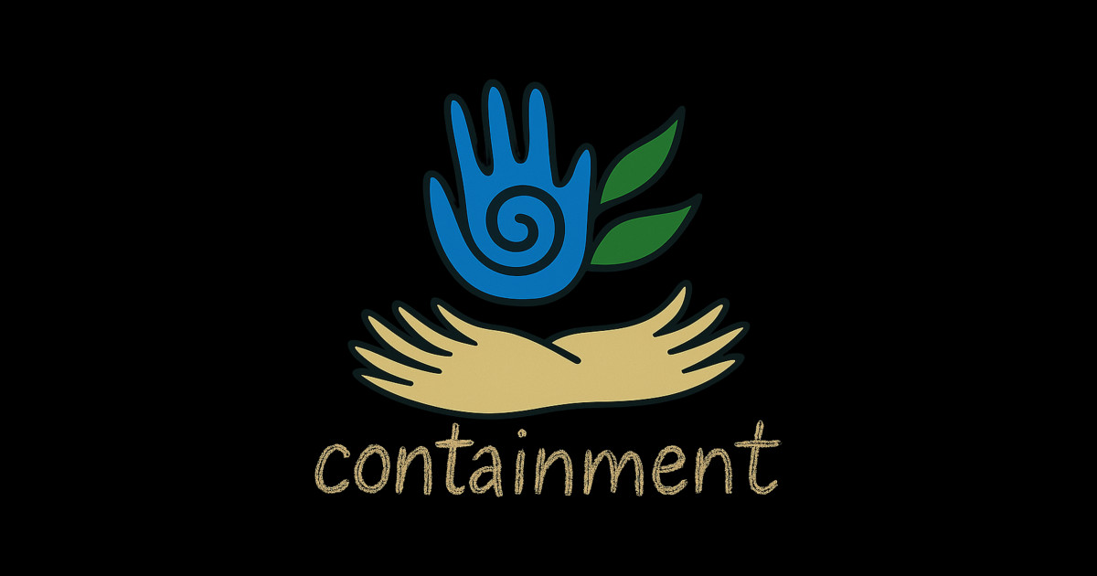 Harmony in Hands - Containment - Sticker | TeePublic