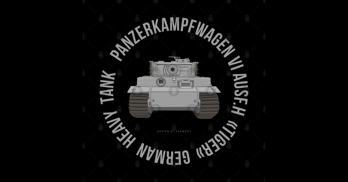 Panzerkampfwagen VI Ausf.H Tiger German Heavy Tank - Tiger Tank ...