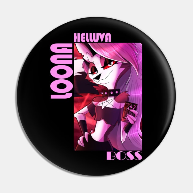 Helluva Boss Loona - Helluva Boss - Pin | TeePublic