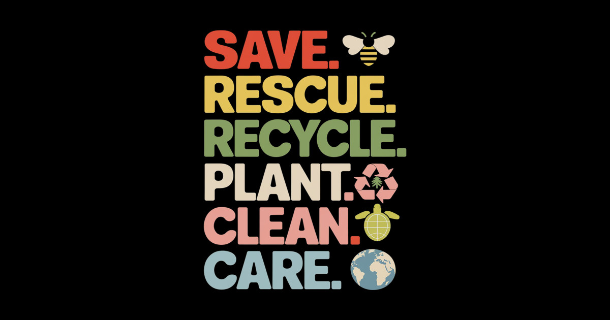 Earth Day 2025 Restore Earth Reduce Reuse For Kids Men Women - Earth ...