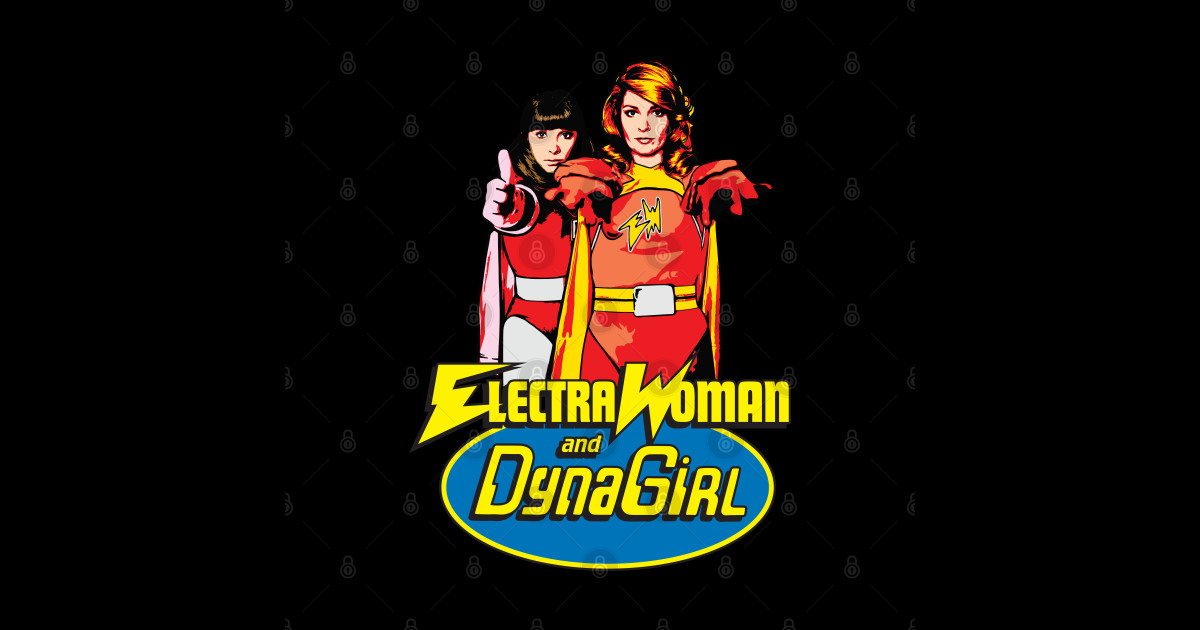 Electra Woman Dyna Girl - Electra Woman - Sticker | TeePublic