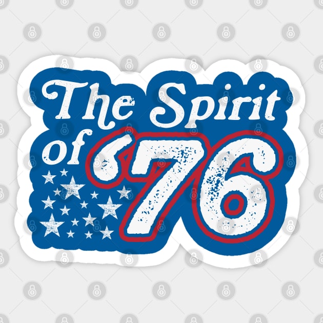 The Spirit of '76 - VIntage 4th of July - Spirit Of 76 - Sticker ...