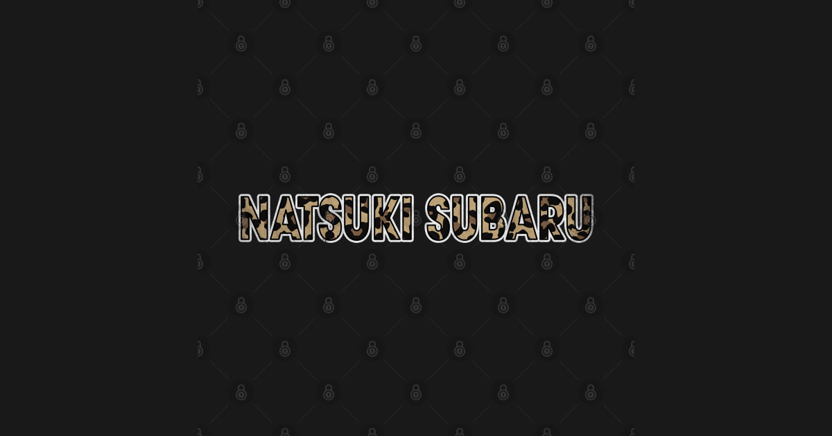 Awesome Proud Name Subaru Pattern Retro Anime - Subaru - T-Shirt ...
