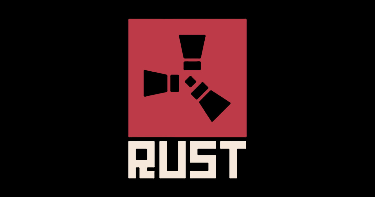 Rust - Rust Game Gamer Geek Logo - Sticker | TeePublic