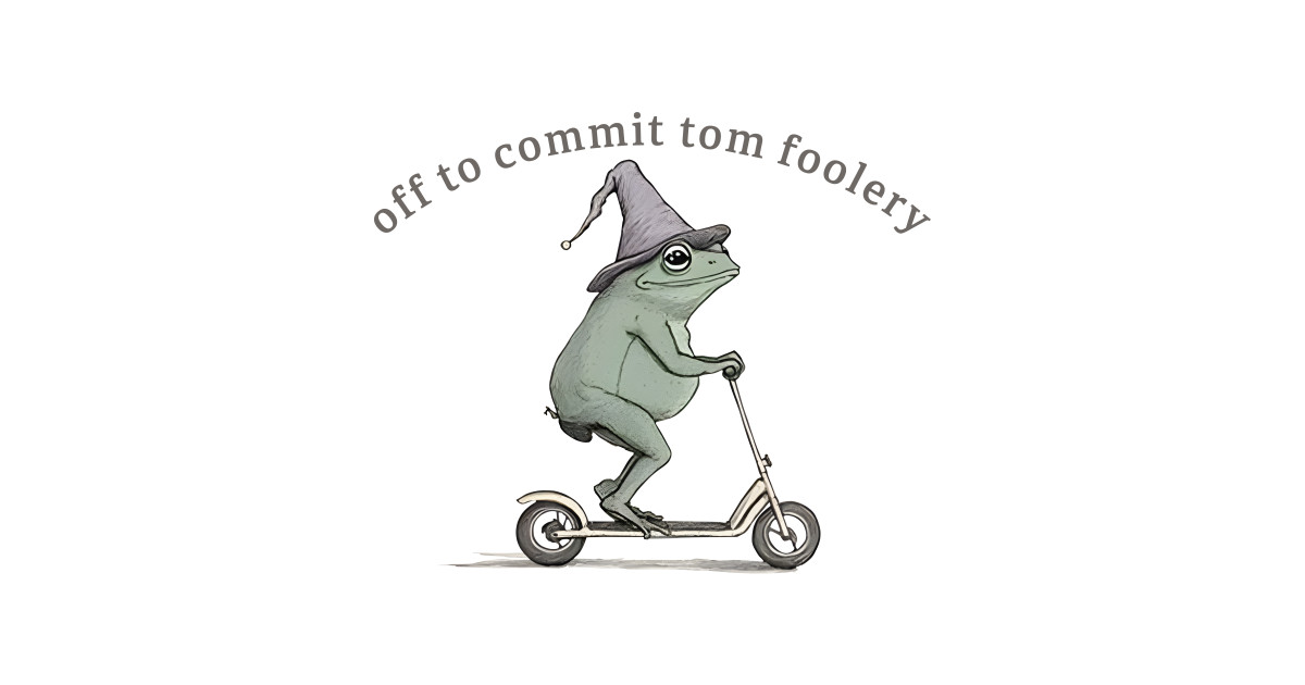 Off to Commit Tom Foolery Frog - Off To Commit Tom Foolery Frog - T ...