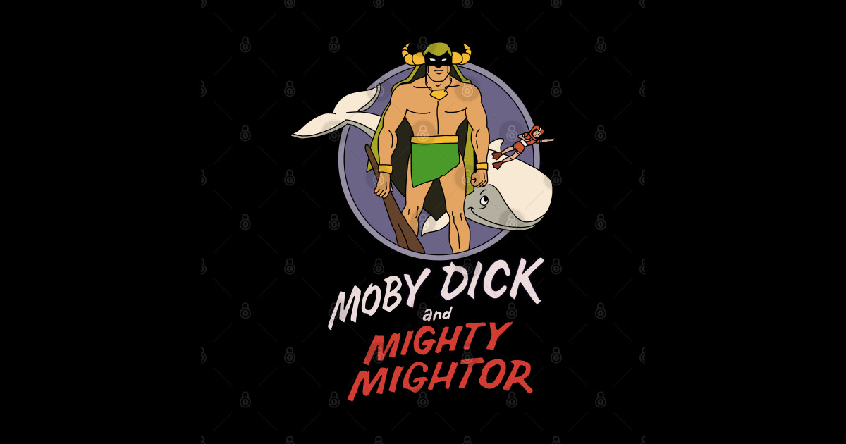 Moby Dick and Mighty Mightor Classic 60s Cartoon - Hanna Barbera ...