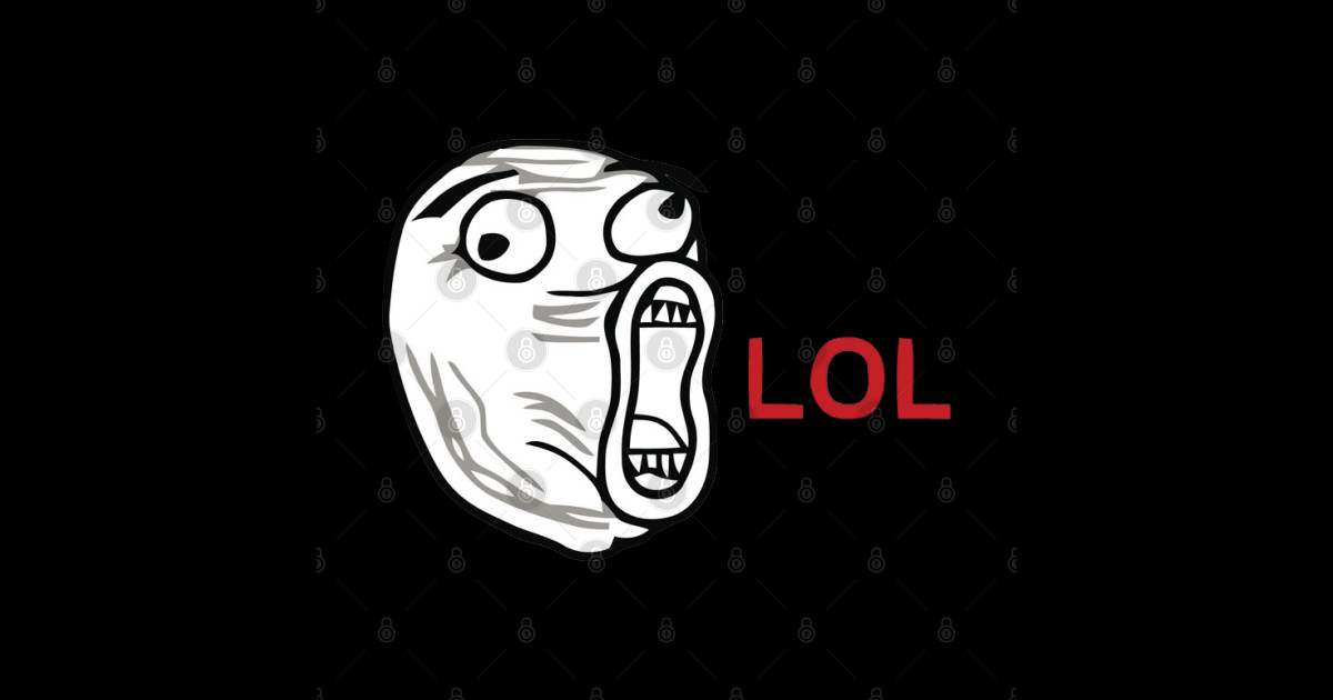 Lol meme face - Lol With Meme Face - T-Shirt | TeePublic