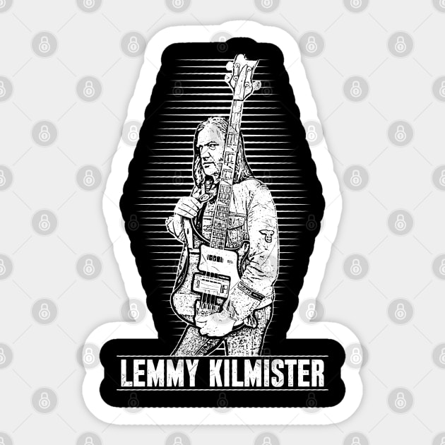 Lemmy Kilmister // Bass player // White retro - Lemmy Kilmister ...