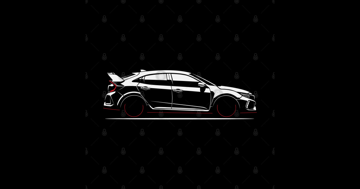 Civic Type R - Civic - Sticker | TeePublic