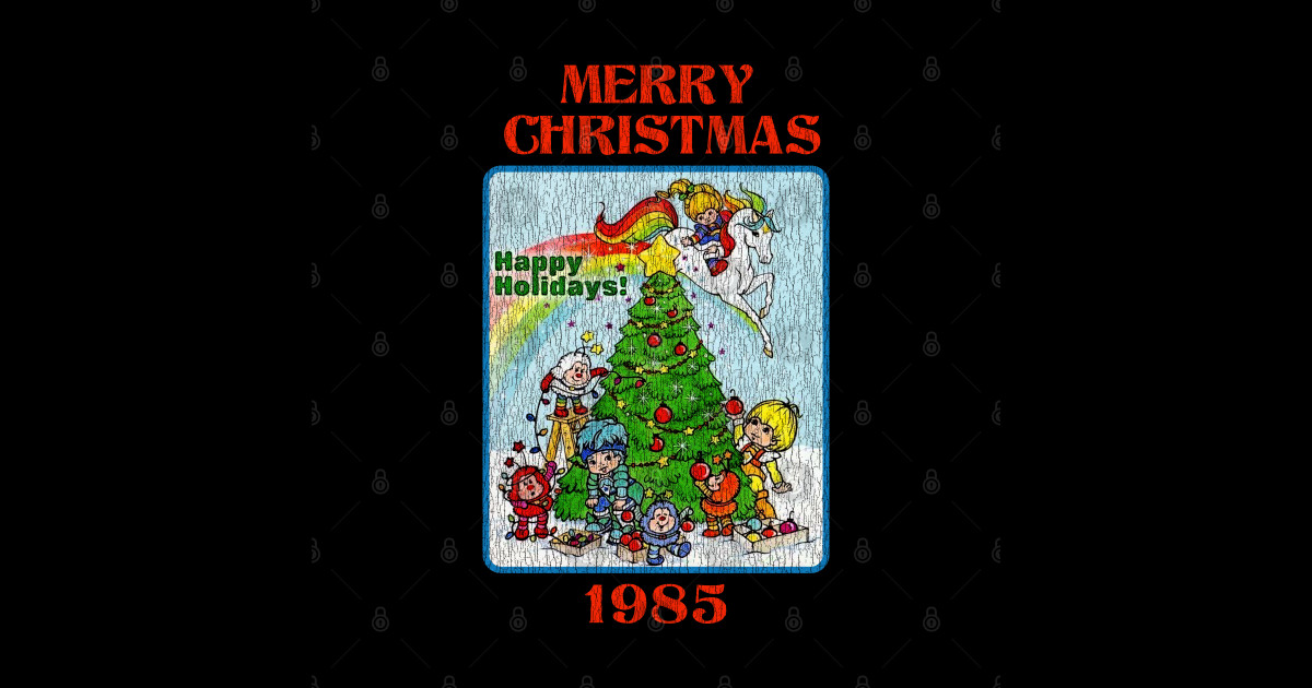 Rainbow Brite Christmas 1985 - Rainbow Brite - Posters and Art Prints ...