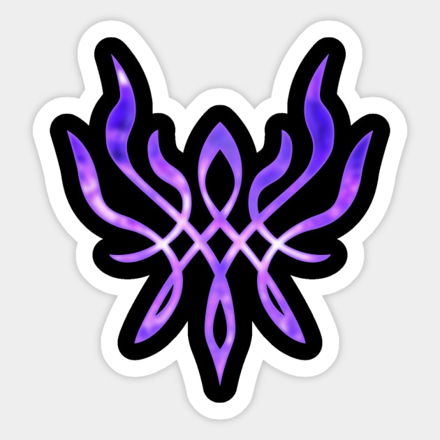 Byleth's Crest of Flames - Fire Emblem - Sticker | TeePublic