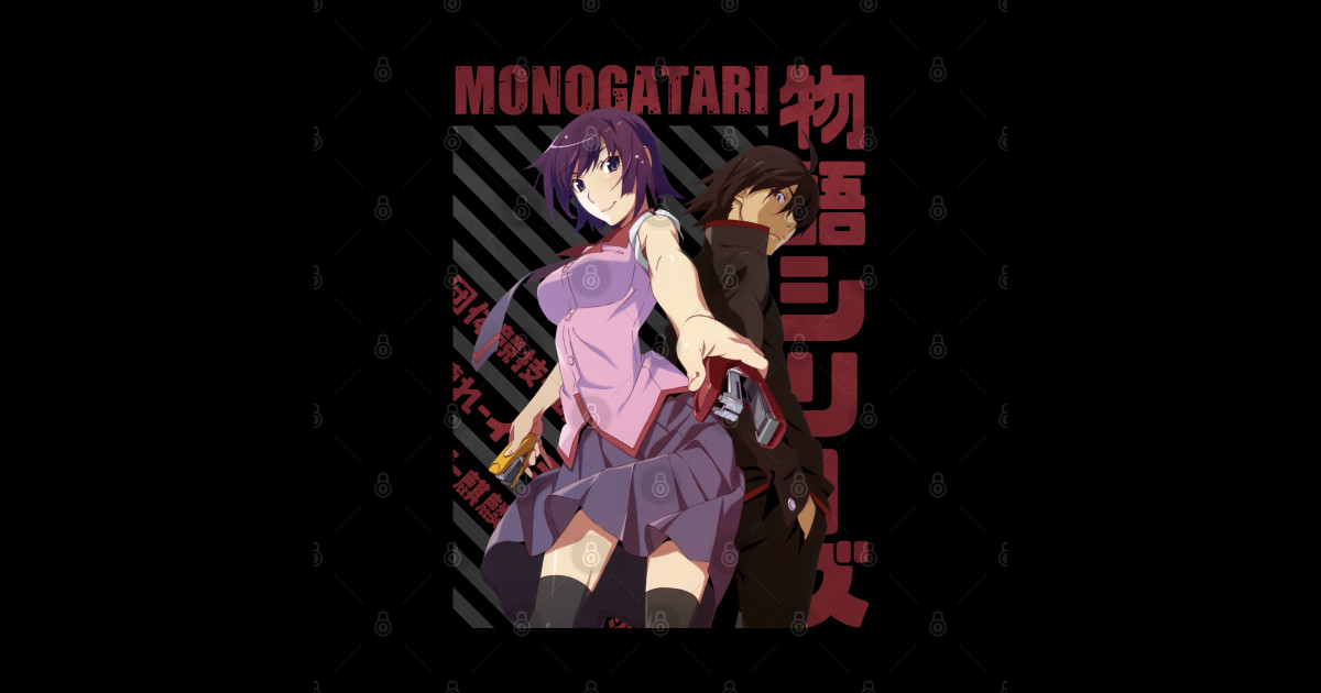 Monogatari - Monogatari - Sticker | TeePublic