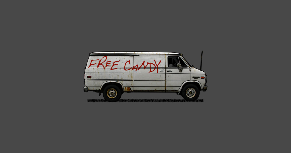 Free Candy Van - Creepypasta - T-Shirt | TeePublic