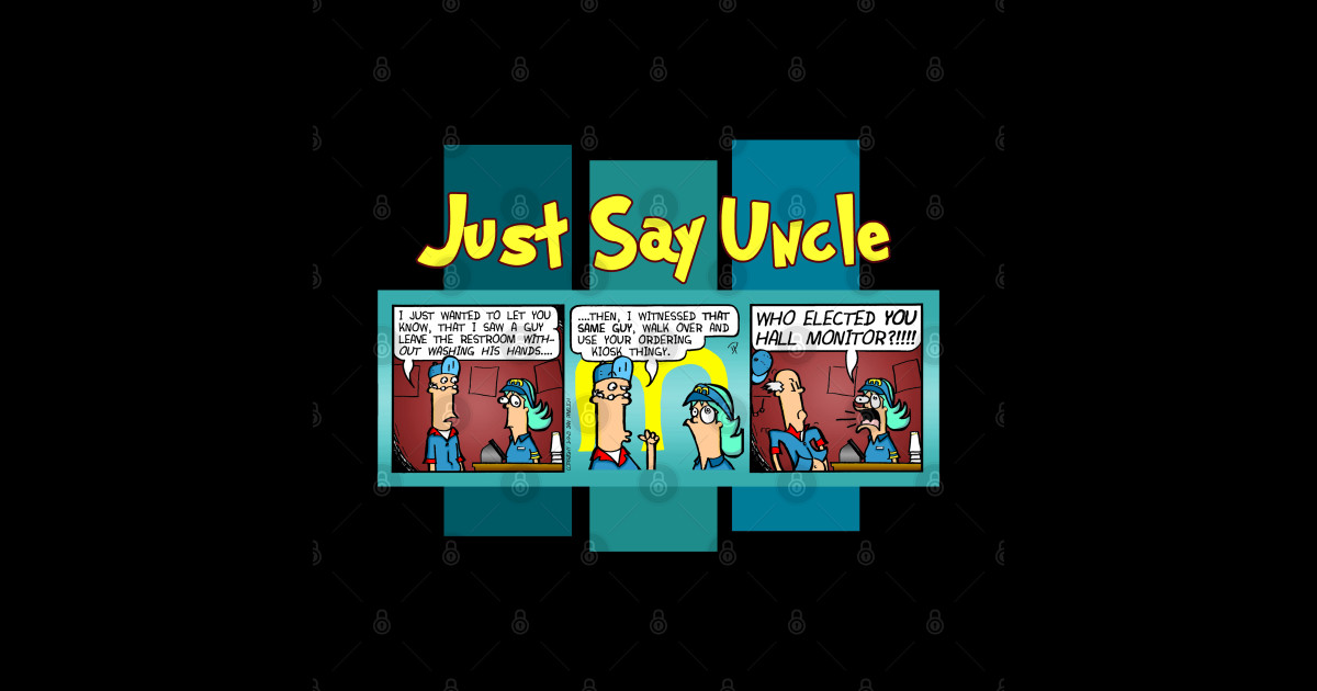 Hall Monitor - Comic - Sticker | TeePublic