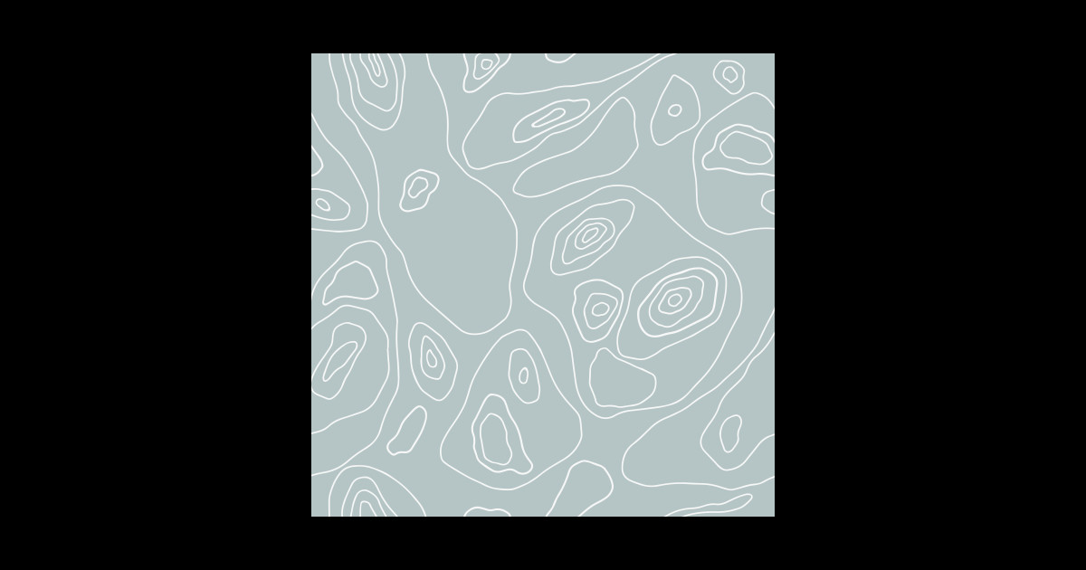 Topographic Pattern - Topographic - Sticker | TeePublic