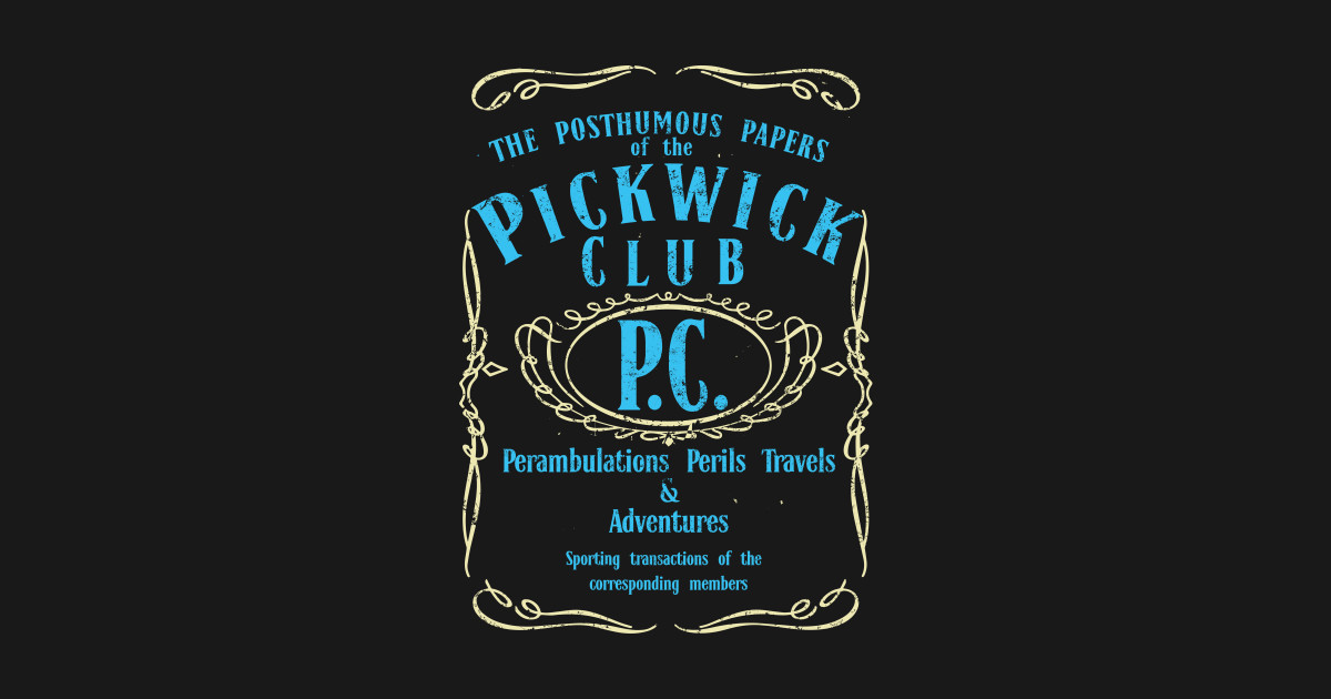 THE PICKWICK CLUB - Literature - T-Shirt | TeePublic