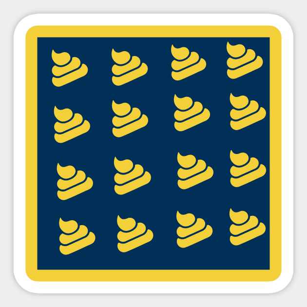 I love poo - Poop - Sticker | TeePublic