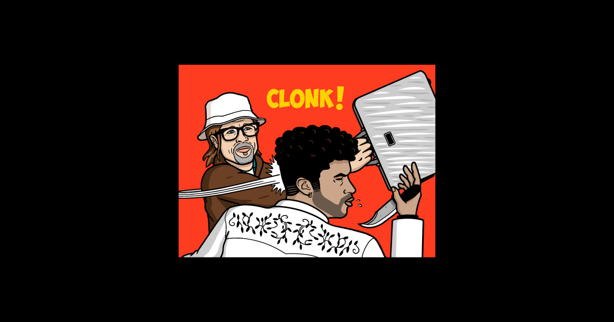 Briefcase Slap! - Bullet Train - Sticker | TeePublic