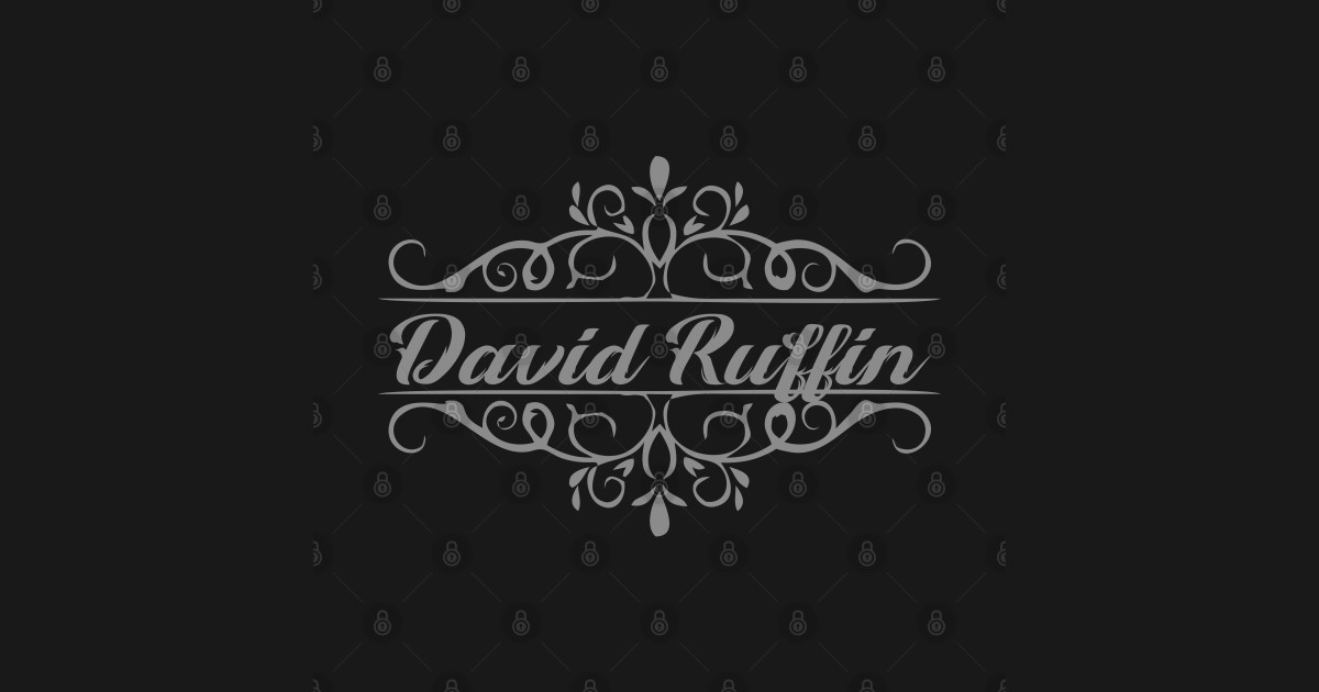 Nice David Ruffin - David Ruffin - T-Shirt | TeePublic