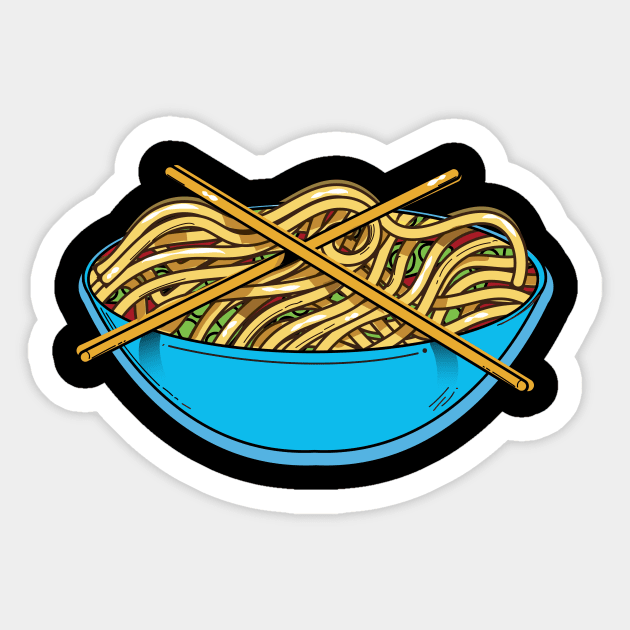Noodles - Noodles - Sticker | TeePublic