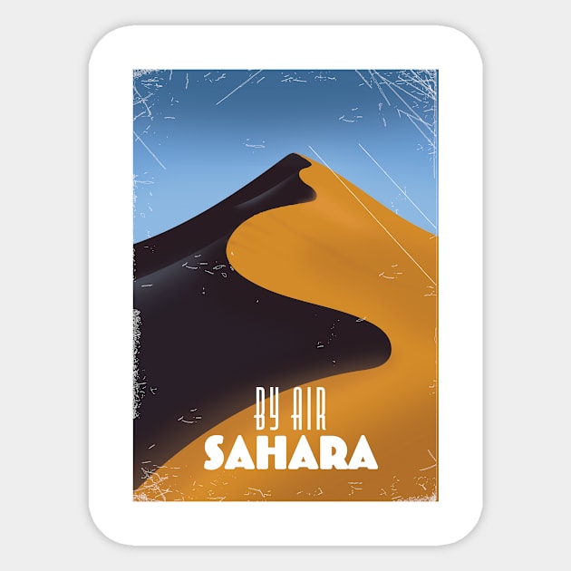 By Air Sahara - By Air Sahara - Sticker | TeePublic