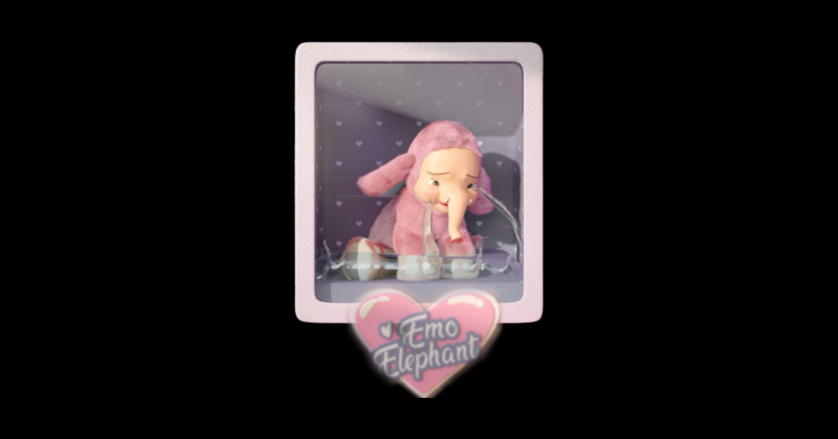 emo elephant - Emo Elephant - Posters and Art Prints | TeePublic