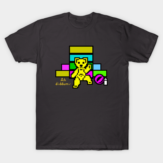 Ah Diddums - Pixel art (ZX Spectrum) - Ah Diddums - T-Shirt | TeePublic