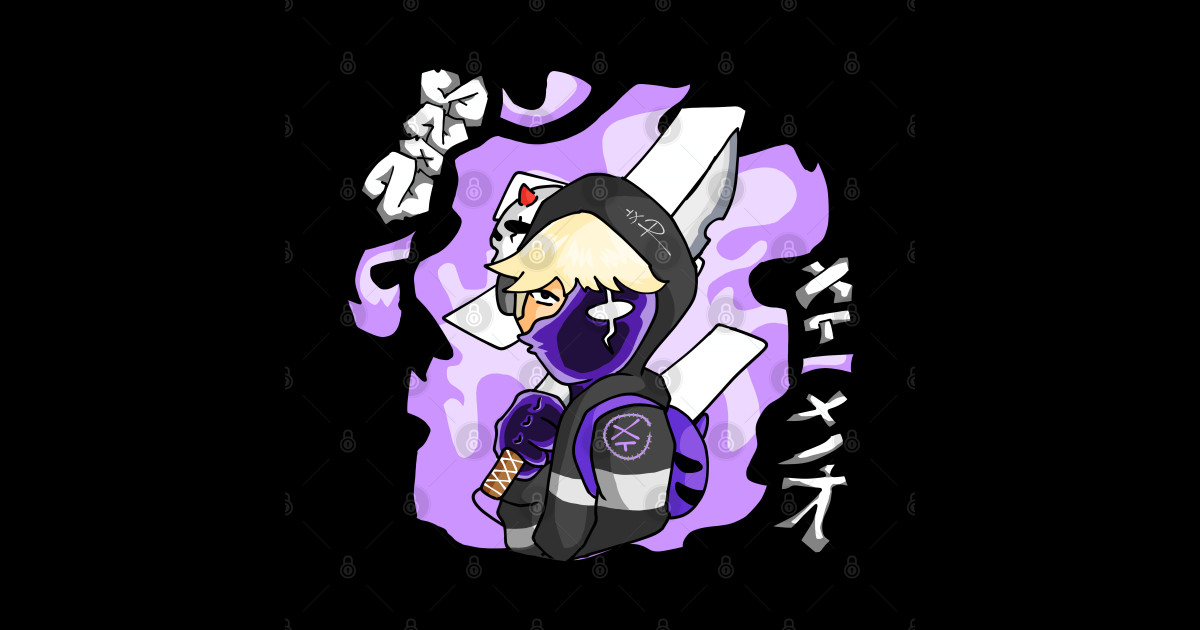 the purple anomaly - Kaoskeren - Sticker | TeePublic