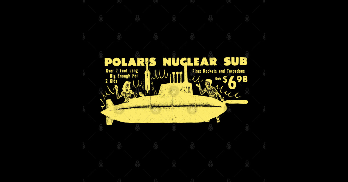 Polaris 'Nuclear Sub' vintage comic book ad - Vintage Comic Book ...