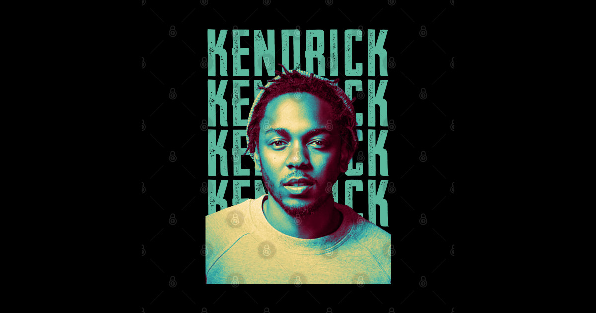 Kendrick Lamar the GOAT - Kendrick Lamar - Sticker | TeePublic