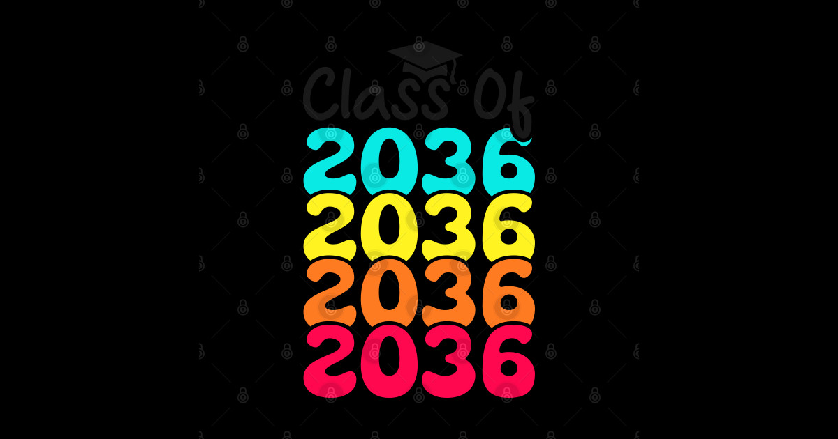 Class of 2036 - 2036 Class - Class Of 2036 2036 Class - Sticker | TeePublic
