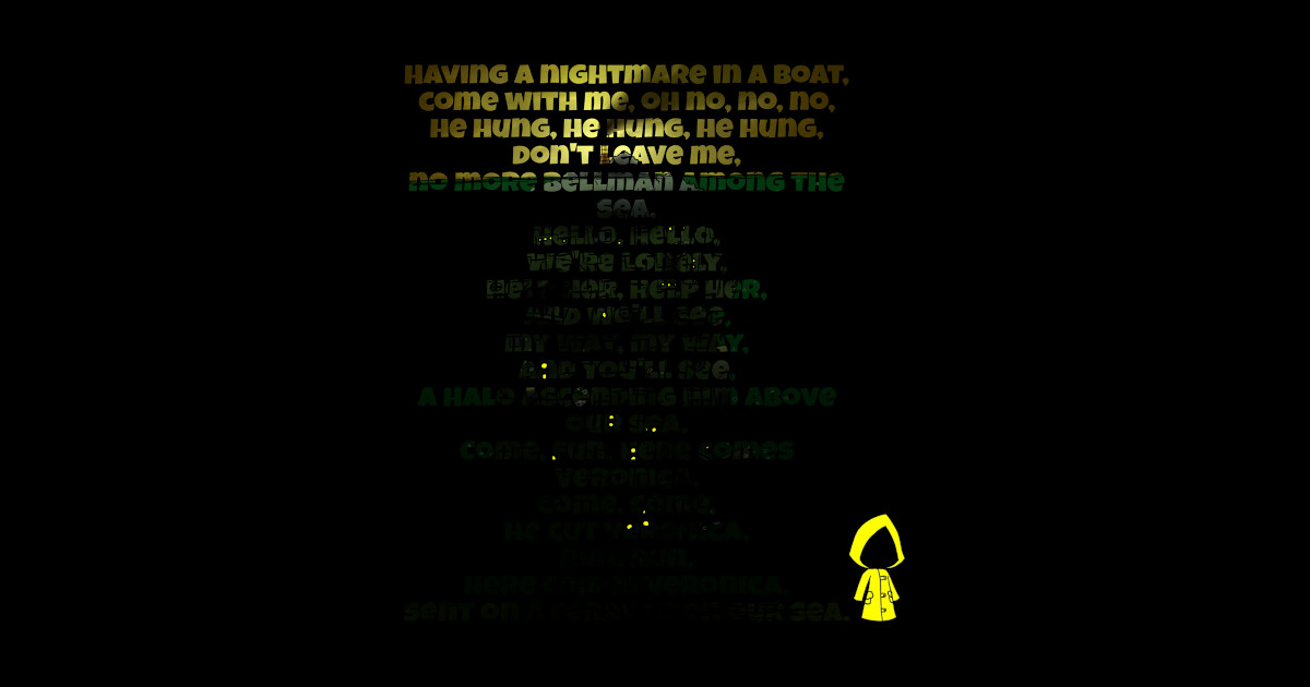 The maw Veronica poem - Little Nightmares - Sticker | TeePublic