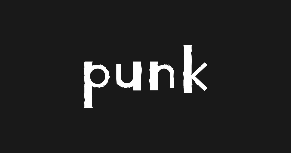 punk logo design - Punk - T-Shirt | TeePublic
