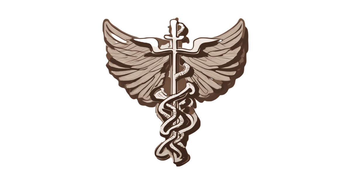 Caduceus Brown Shadow Silhouette Anime Style Collection No. 199 ...