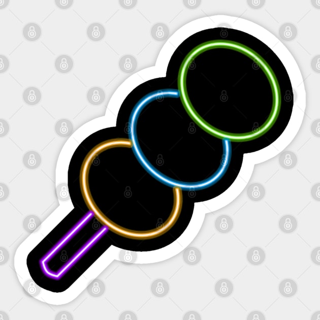 Dango Line Light - Dango - Sticker | TeePublic