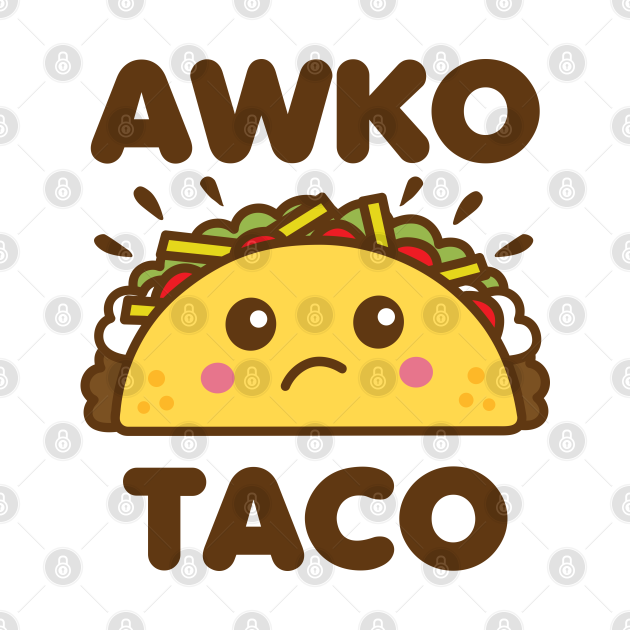 Awko Taco - Socially Awkward - T-Shirt | TeePublic