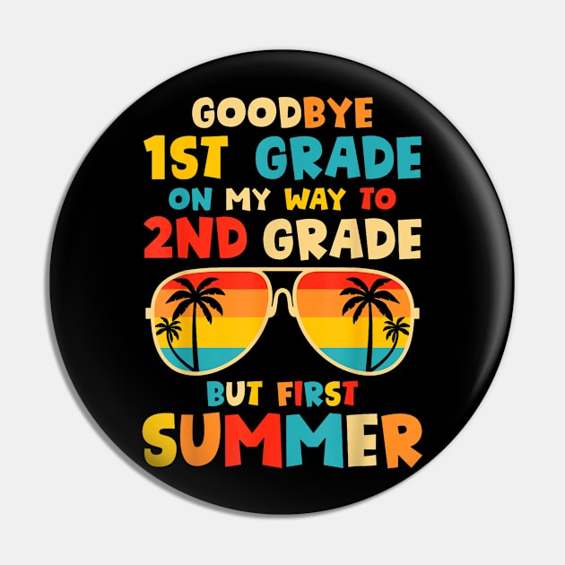 Goodbye 1St Grade Graduation To 2Nd Grade Hello Summer Kids - Goodbye ...