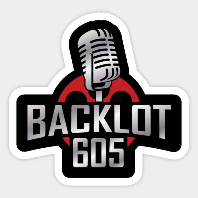 Backlot 605 Main Logo - Backlot 605 - Sticker | TeePublic